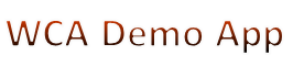 App WCA Demo Sign On